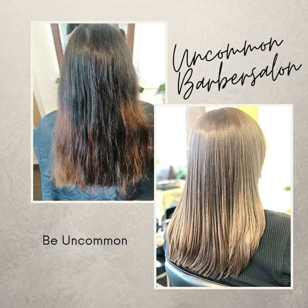 Full Hair Color + Collagen Rebond + Argan Treatment + Haircut